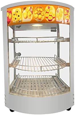 Amazon.com: 14" Food Display Warmer Curved Glass Warming Cabinet Hot ...