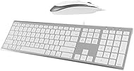 Amazon.com: Macally Ultra Slim USB Wired Computer Keyboard - Compatible ...