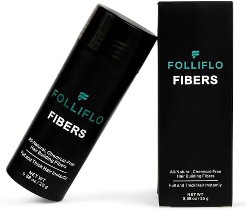 Amazon.com: Folliflo Hair Fibers - Thinning Hair Solution - Fiber Spray ...