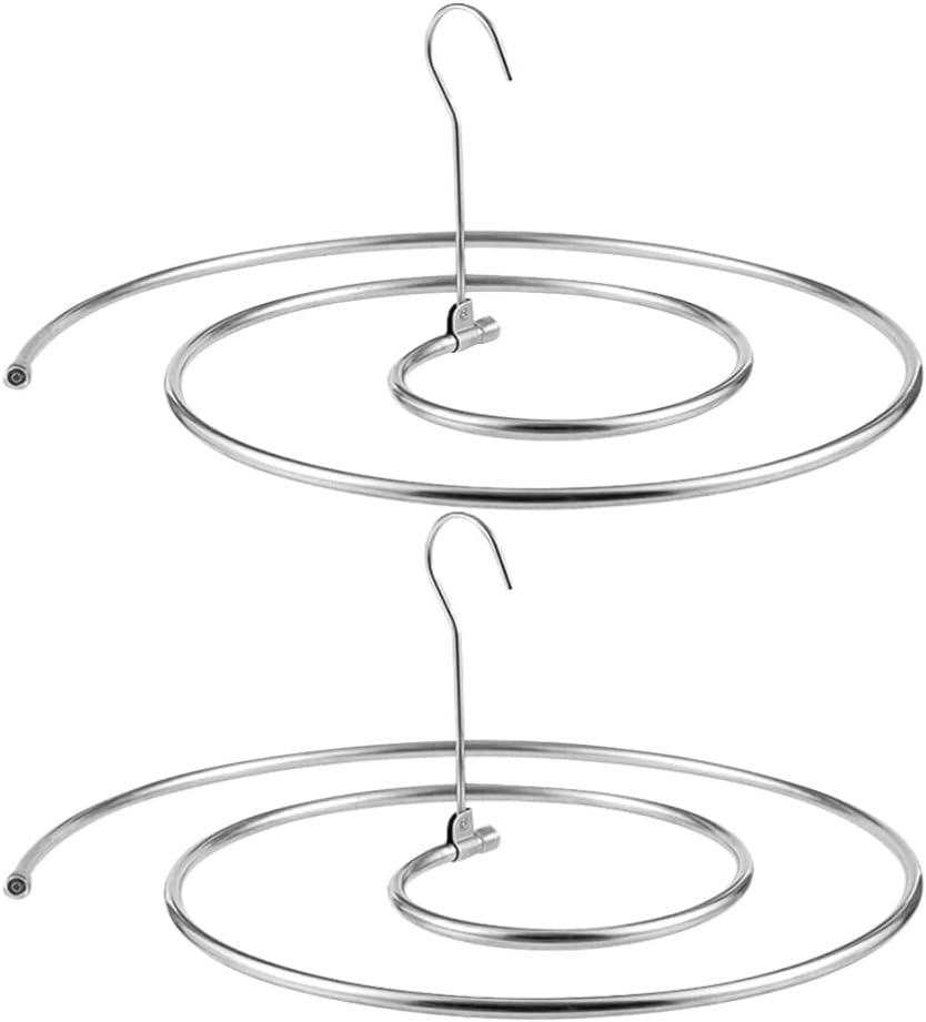 Amazon.com: DOITOOL 2PCS Spiral Shaped Drying Rack Stainless Steel Bed ...