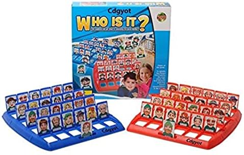 Plastic Folding Board Game Toy Who Is It Guessing Game Kids Educational ...