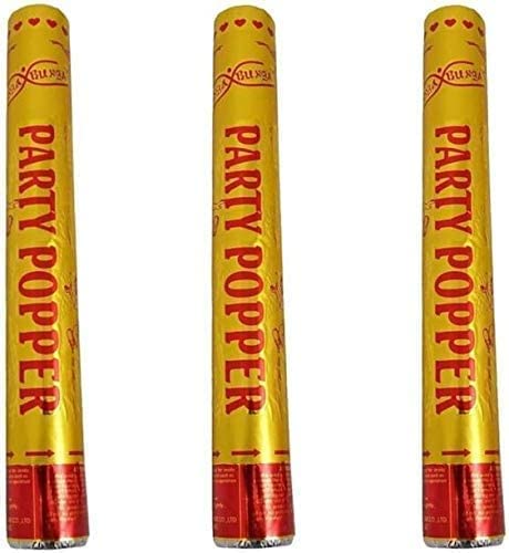 T24 Party poppers No Fire Work Confetti for Anniversary crackers for ...