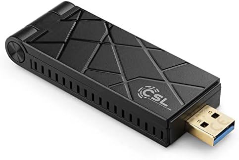 WLAN USB 3.0 Stick 1200 MBit/s @ 5 GHz - CSL AX-1800 - Realtek ...