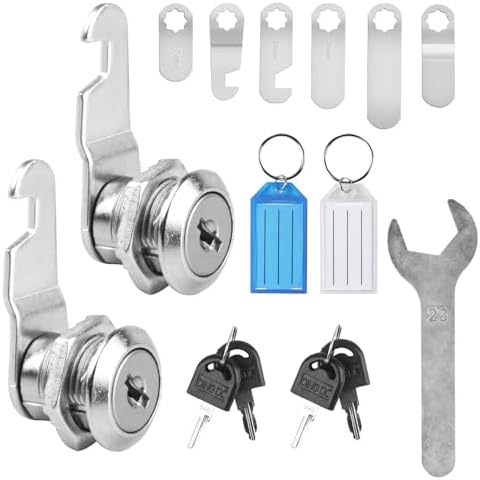 2pcs Cabinet Locks, 16mm Letterbox Locks, Security Letter Post Box ...