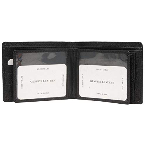 SHREE OM LEATHERS Black Formal Regular Wallet : Amazon.in: Bags ...