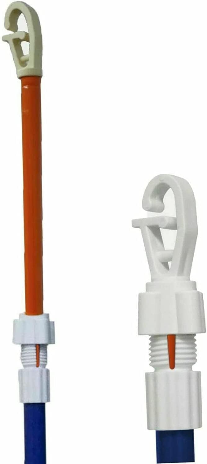 Abaseen Telescopic Clothes Line Prop Heavy Duty Extending Washing Cloth ...