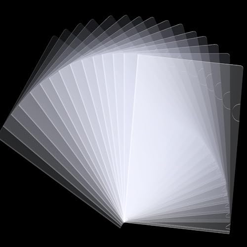 True-Ally L Folder File A4 Size Transparent Clear Documents Holder ...