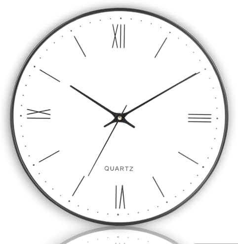 French Connection Luxury Wall Clock with White Luxury Design - Size: 12 ...