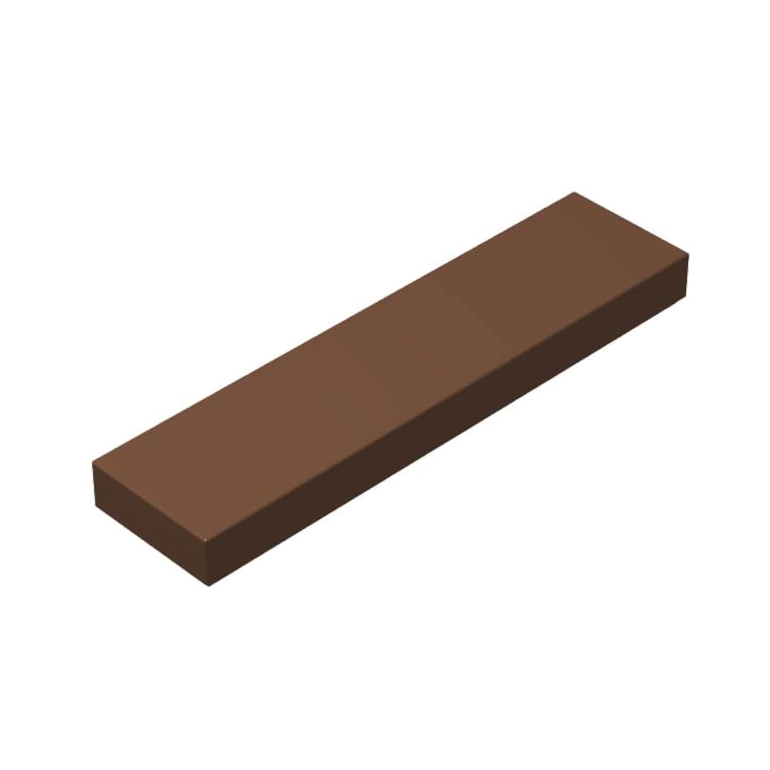 Amazon.com: Classic Tiles Block Bulk, Brown Tiles 1x4, Building Tiles ...