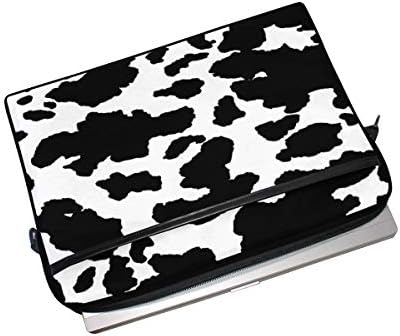 Amazon.com: AUUXVA Animal Cow Print Laptop Case Shoulder Bag Computer ...