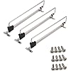 Amazon.com: Ragyzity Heavy Duty Retractable Closet Pull Out Rod ...