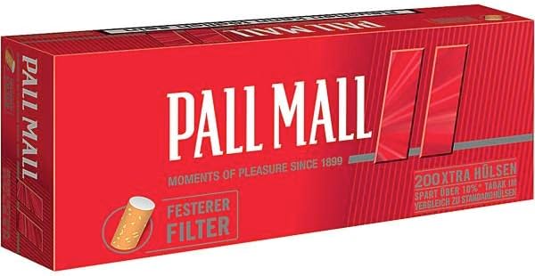 Pall Mall Cigarette Tubes Red Pack of 1000 : Amazon.co.uk: Fashion