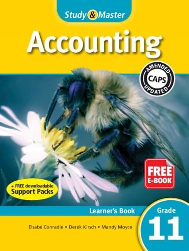 Study & Master Accounting Learner's Book Grade 11 Learner's Book Grade ...