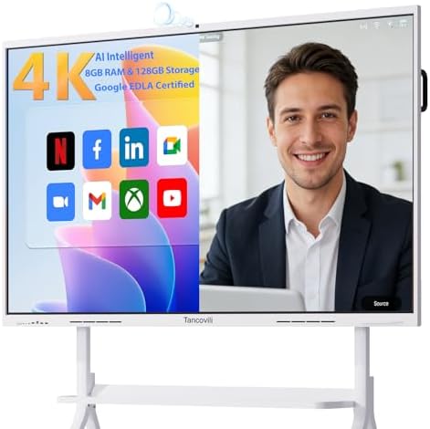Amazon.com: Tancovili Pizarra inteligente AI con pantalla táctil de 65 ...