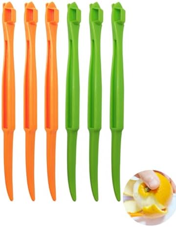 Amazon.com: ABINLIN Orange Peeler Tool 10 Pcs, Citrus Peelers for ...
