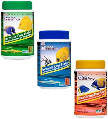Amazon.com : Ocean Nutrition Formula One & Formula Two & Brine Shrimp ...