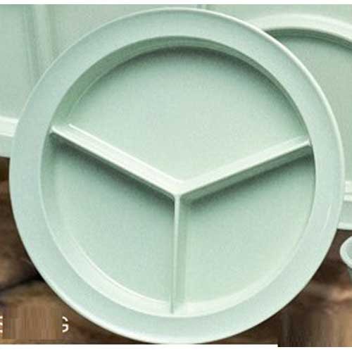 Amazon.com: Yanco NS-701G Nessico 3-Compartment Deep Plate, 8.75 ...