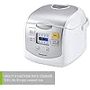 Amazon.com: Panasonic SR-ZC075K 4-Cups (Uncooked) Rice Cooker & Multi ...