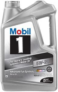 Mobil 1 5W-20 Full Synthetic Motor Oil for Engine Protection