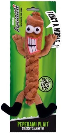 Peperami Plait Dog Toy : Amazon.co.uk: Pet Supplies
