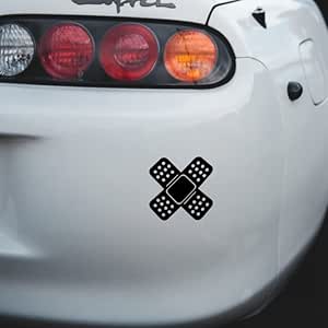 Amazon.com: Band Aid Vinyl Decal Sticker Car Repair Fix JDM Funny ...