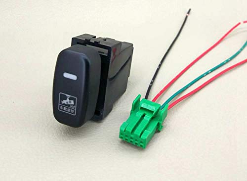 Buy For Mitsubishi Pajero (Sport Style) Plastic Fog Lights Switch ...