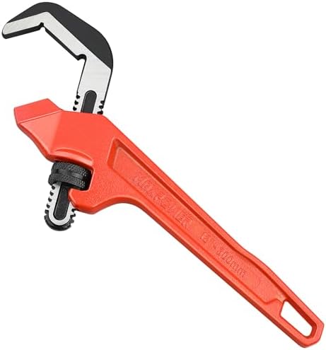 MAXPOWER Offset Hex Wrench 300mm (12-Inch), Adjustable Hex Pipe Wrench ...