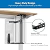 Amazon.com: Mount-It! CPU Under Desk Mount Bracket, Height Adjustable ...