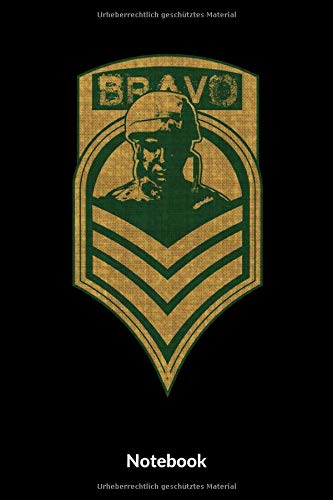 Bravo Notebook: A5 Punktraster Notizbuch für Soldaten der Bundeswehr ...