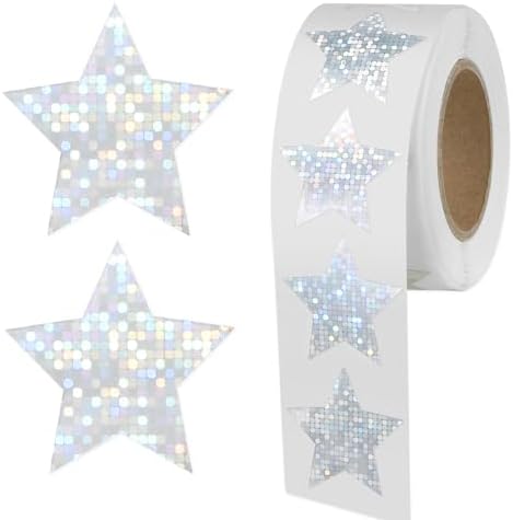 Amazon.com: 500 PCS Star Stickers for Kids Reward, 1 inch Self Adhesive ...
