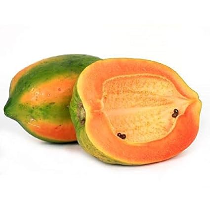 Fresh Papaya medium, 1 Piece (800gm) : Amazon.in: Grocery & Gourmet Foods