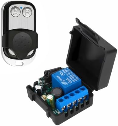 Amazon.com: eMylo 433Mhz Universal Wireless Remote Control Switch DC 6V ...