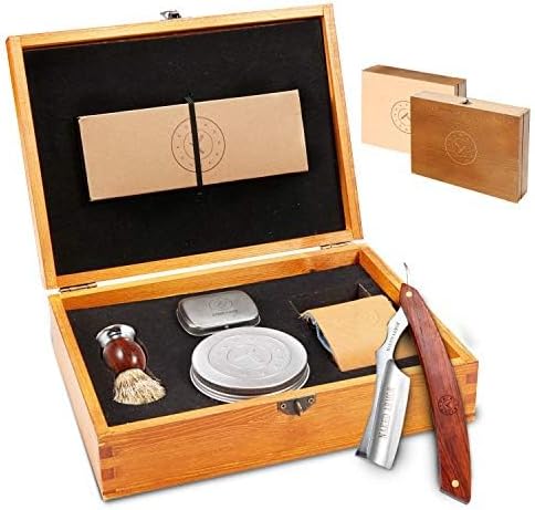 Amazon.com: Naked Armor Straight Razor Kit - Shave-Ready Japanese ...