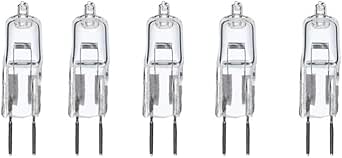 UGEFKMQ G5.3 Clear Capsule Bulb G5.3 Halogen Light Bulbs 50W 12V 20W G5 ...
