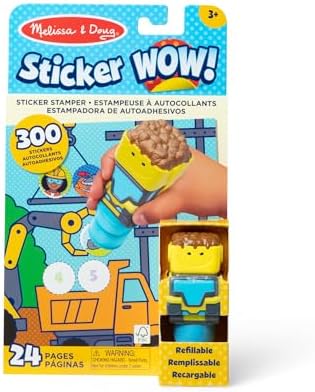 Amazon.com: Melissa & Doug Sticker Wow!™ 24-Page Activity Pad and ...
