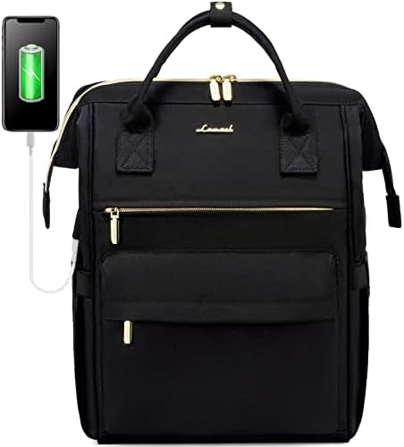 VANKEAN 15.6 Inch Laptop Backpack for Women Work Laptop Bag Fashion ...