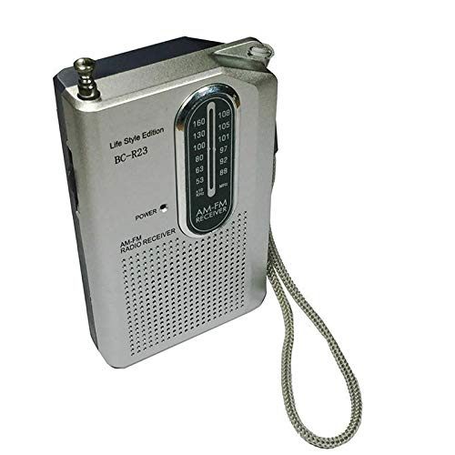 UBERSWEET® 1X(Indin Mini Bc-R23 Am Fm Radio Receiver Pocket Portable ...