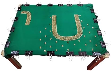 Prabhas Designs Portable Wooden Box Aari Stand 28 X 22 Inches Size with ...