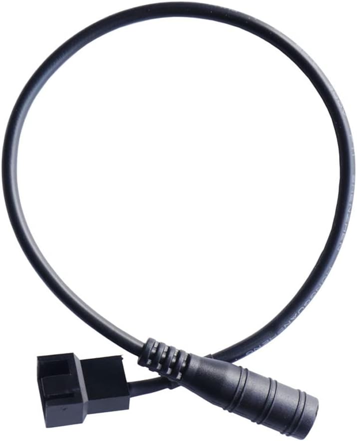 Amazon.com: YiKaiEn DC Power Supply Plug to 4-Pin 3-Pin PC Fan Power ...
