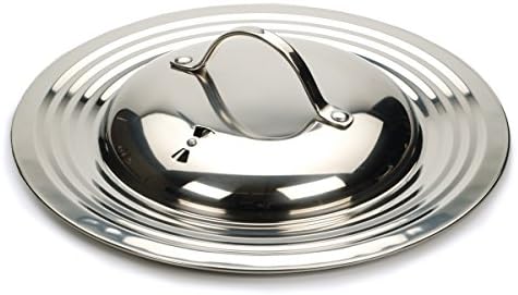 Amazon.com: Ibili Universal Stainless Steel Lid for Pots, Pans, and ...