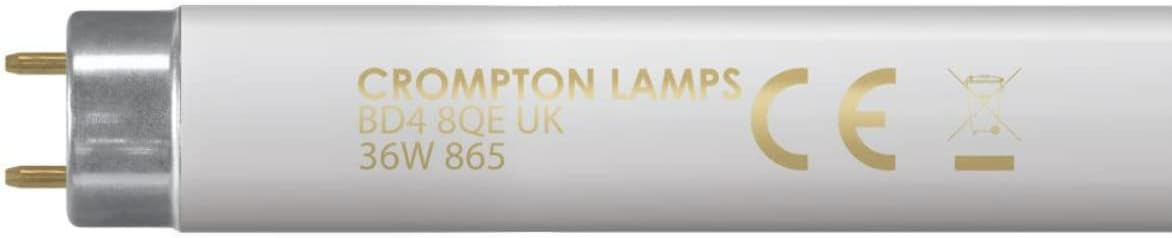 4ft F36w (36w) T8 Triphosphor Fluorescent Tube Colour: 865 [6500K ...