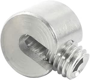 Amazon.com: IOFIT 316 Stainless Steel Wire Rope Grip Stop Single Pivot ...