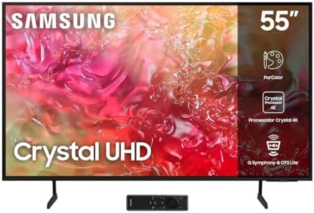 Samsung Smart TV 55" 4K Crystal UHD (UN55DU7000FXZX) : Amazon.com.mx ...