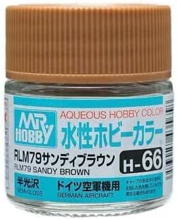Amazon.com: GSI Creos - H66 Semi-Gloss RLM79 Sandy Brown (10ml), Mr ...