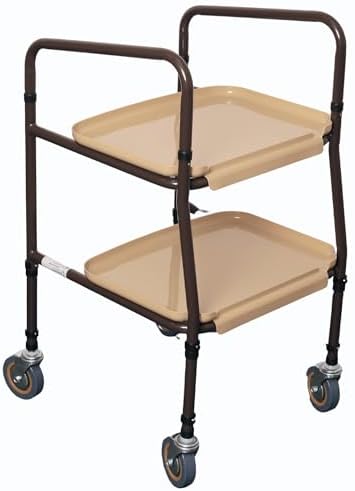 Millercare Mobility Trolley - Sturdy Walking Frame with Tray & Wheels ...