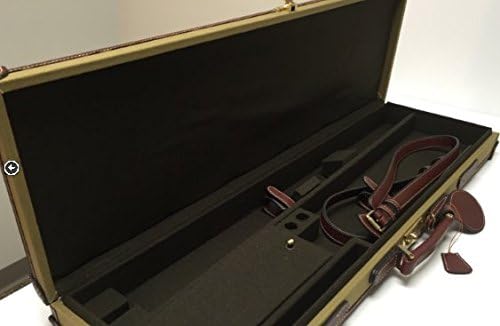 Amazon.com : Hard Canvas and Leather Over and Under Shotgun Case ...