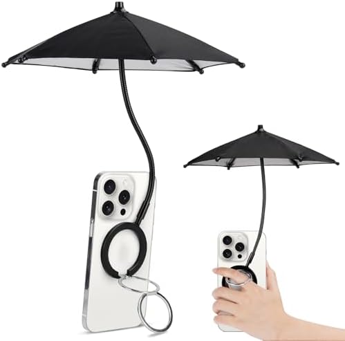 Magnetic Phone Umbrella Stand for Sun, Outdoor Sun Shade Shield for ...