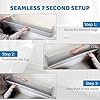 Amazon.com: Tub Topper® Bathtub Splash Guard Play Shelf Area - Toy Tray ...