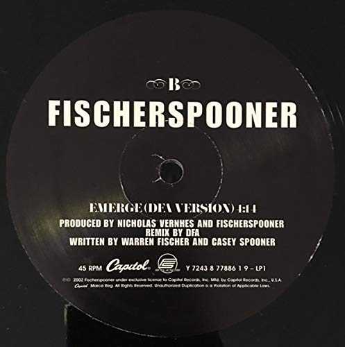 Fischerspooner - Emerge [Vinyl] - Amazon.com Music