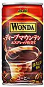 Amazon.co.jp: アサヒ飲料 WONDA(ワンダ) ディープマウンテン 185g缶×30本入 : 食品・飲料・お酒